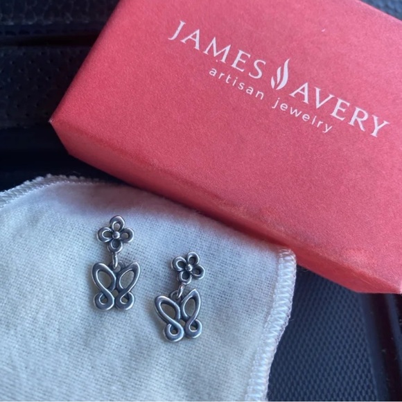 James Avery | Accessories | James Avery Retired Butterfly Dangling Earrings | Poshmark